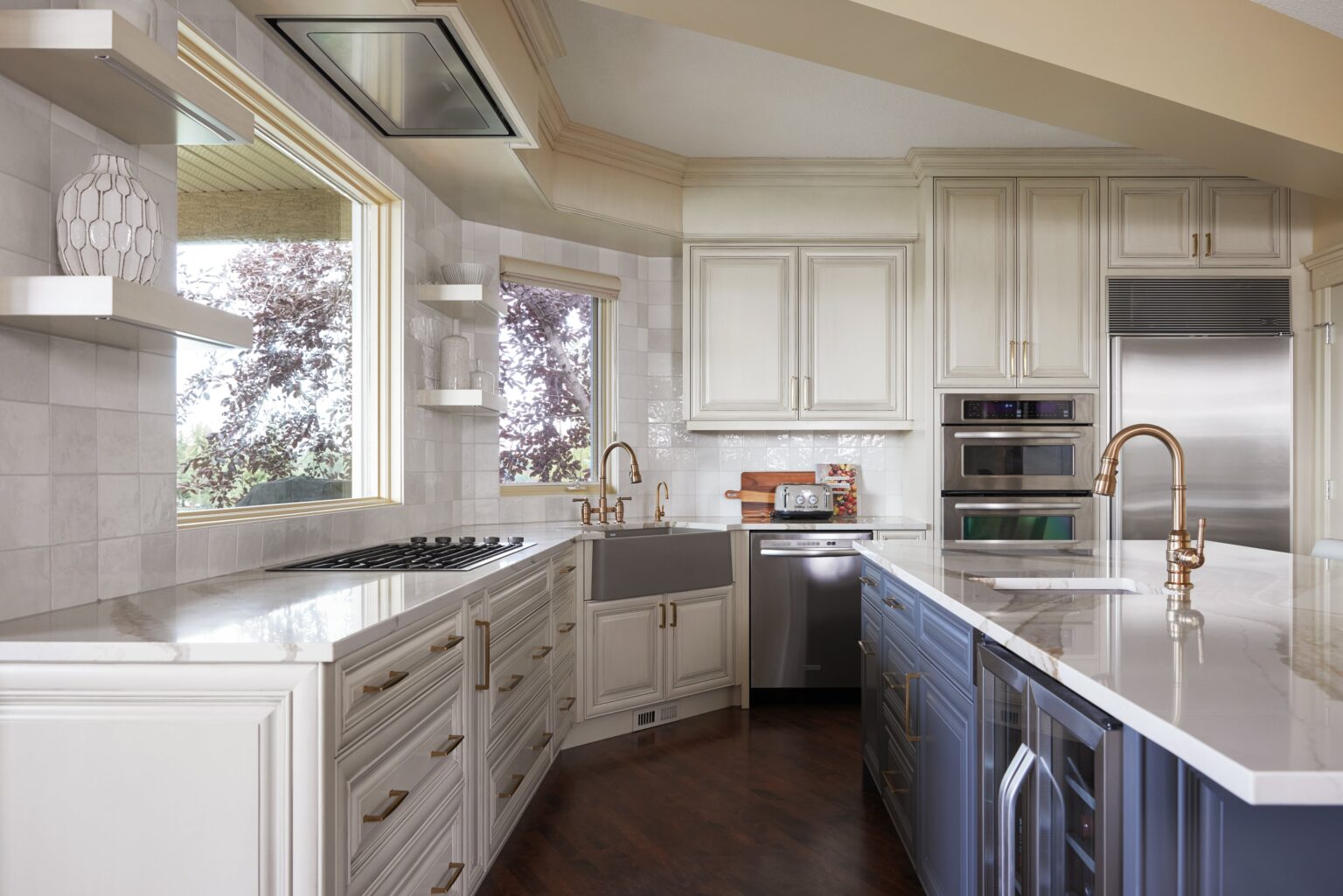 French Flare Kitchen - RenoMark Renovation